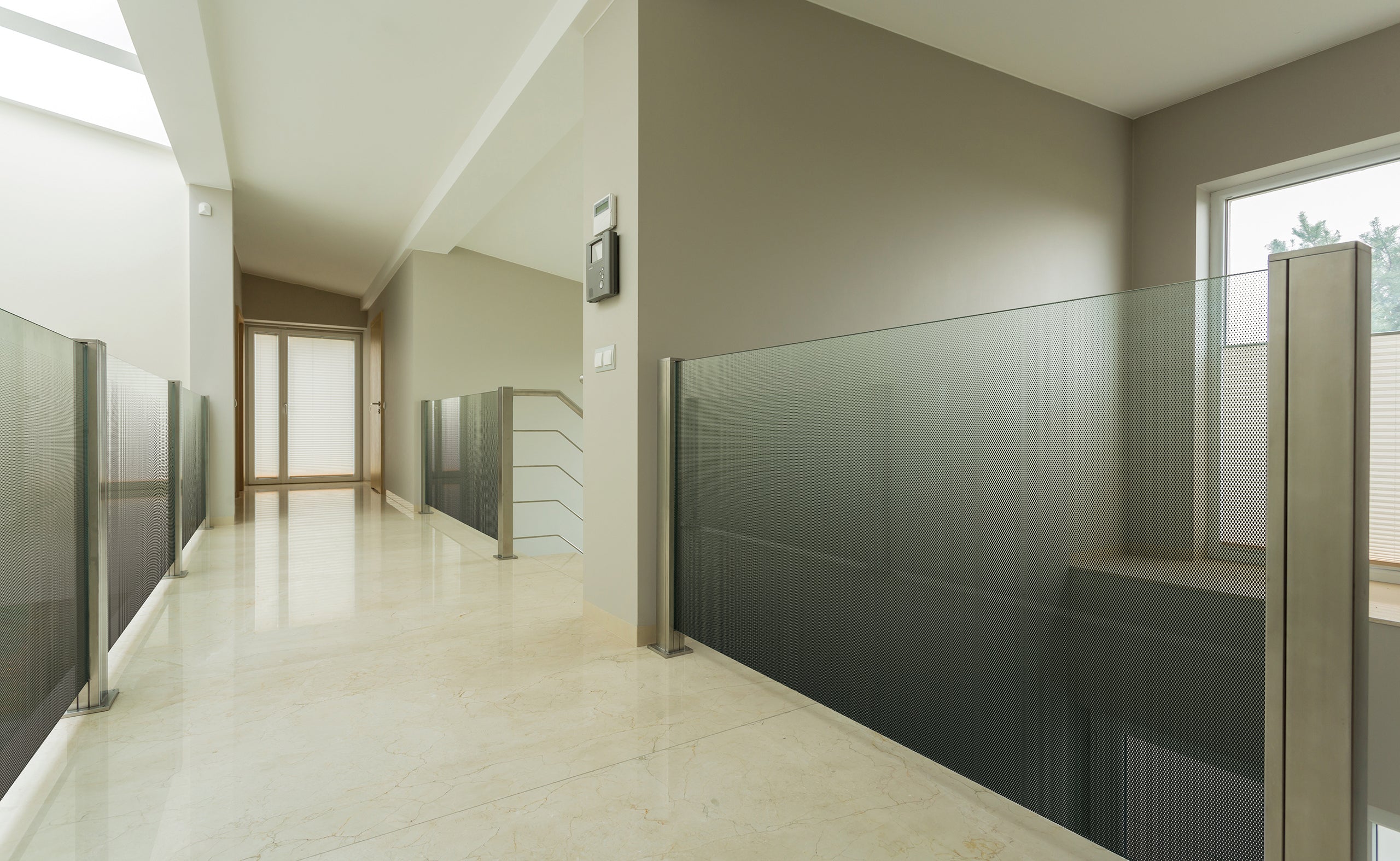 Black Dot Gradation Decorative Privacy Window Film