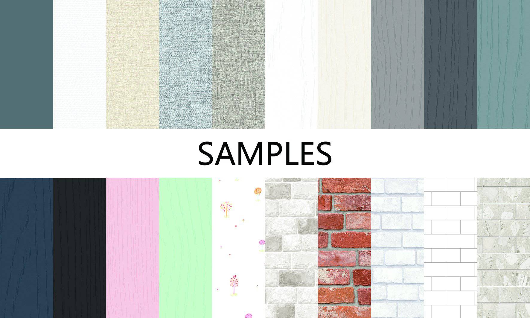 Self adhesive wallpaper, Interior Sheet Samples