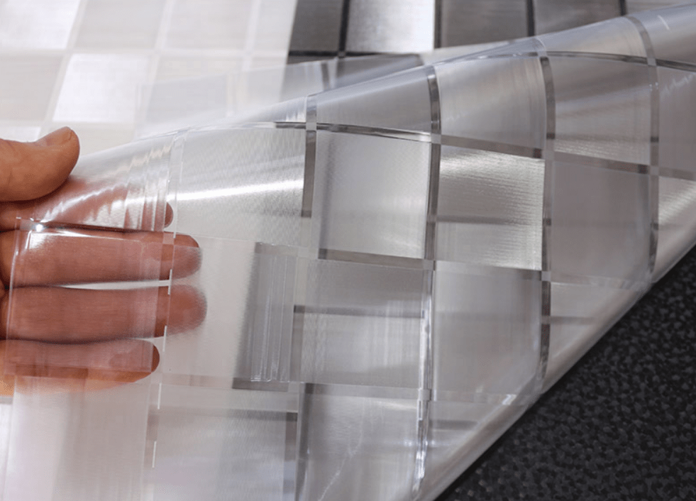 Square Privacy Static Cling Window Film